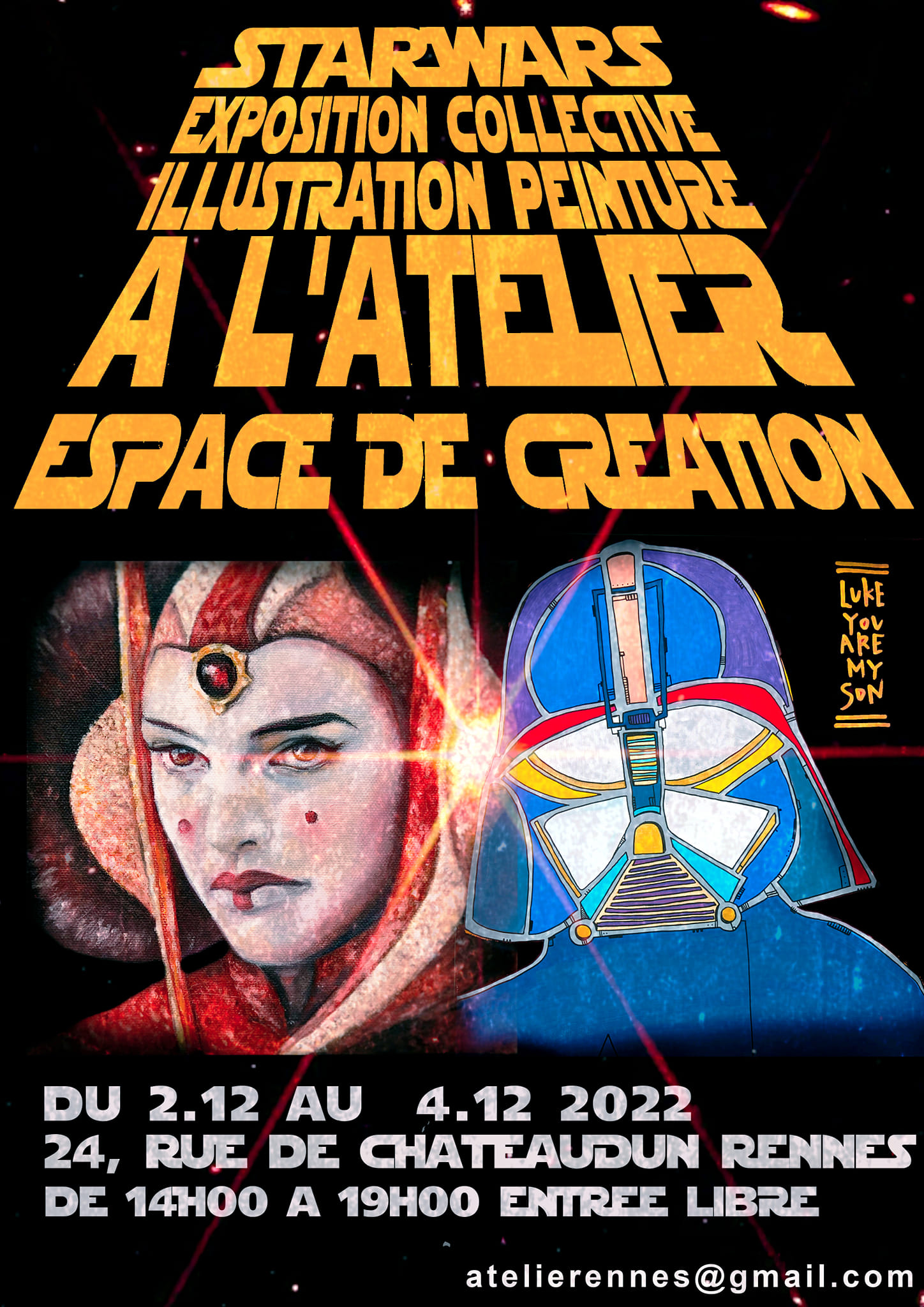 Des images de l’exposition Star Wars – / Tarek Ben Yakhlef Alias Tarek